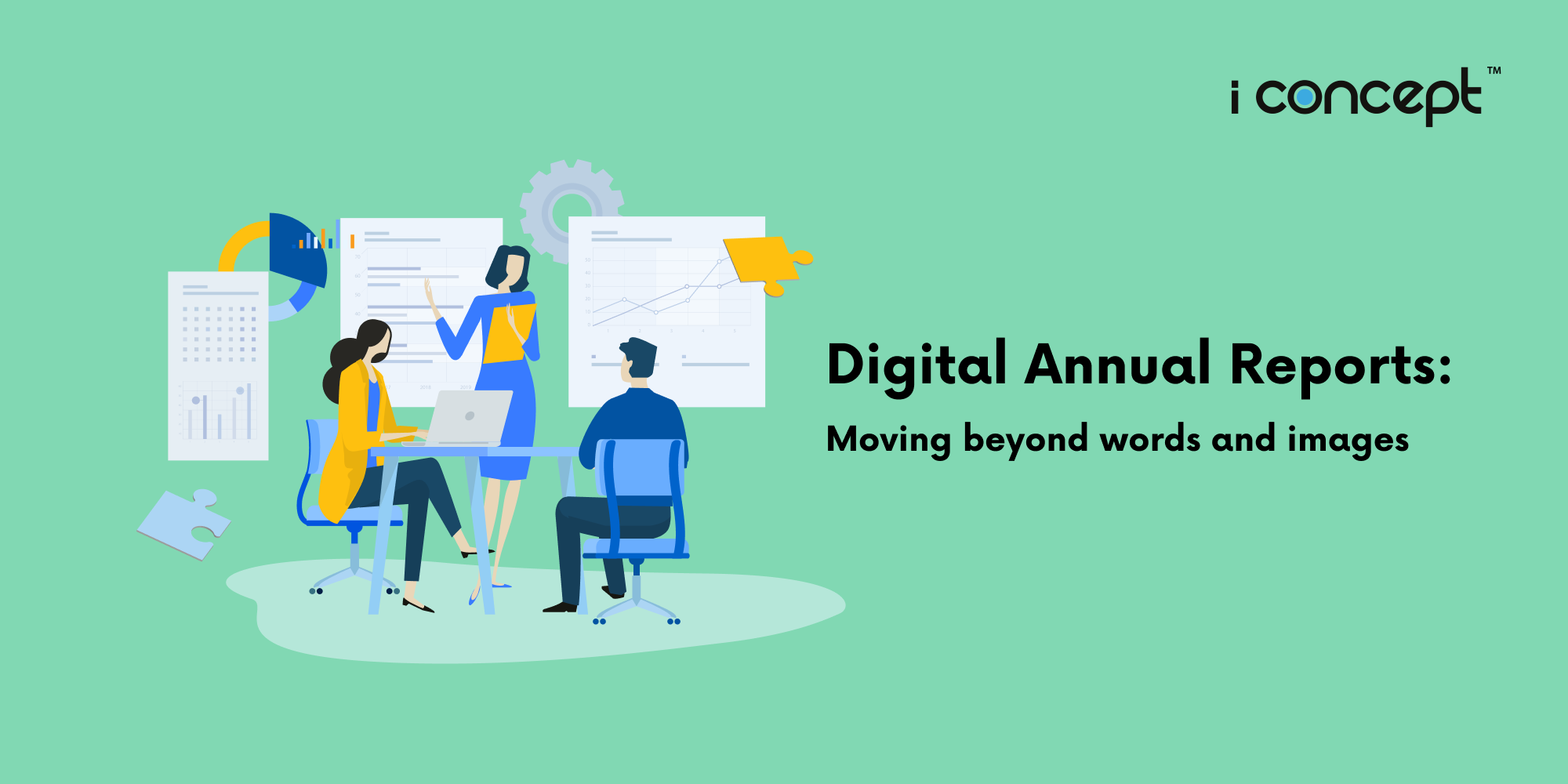 Digital Annual Reports: Moving Beyond Words and Images | I Concept
