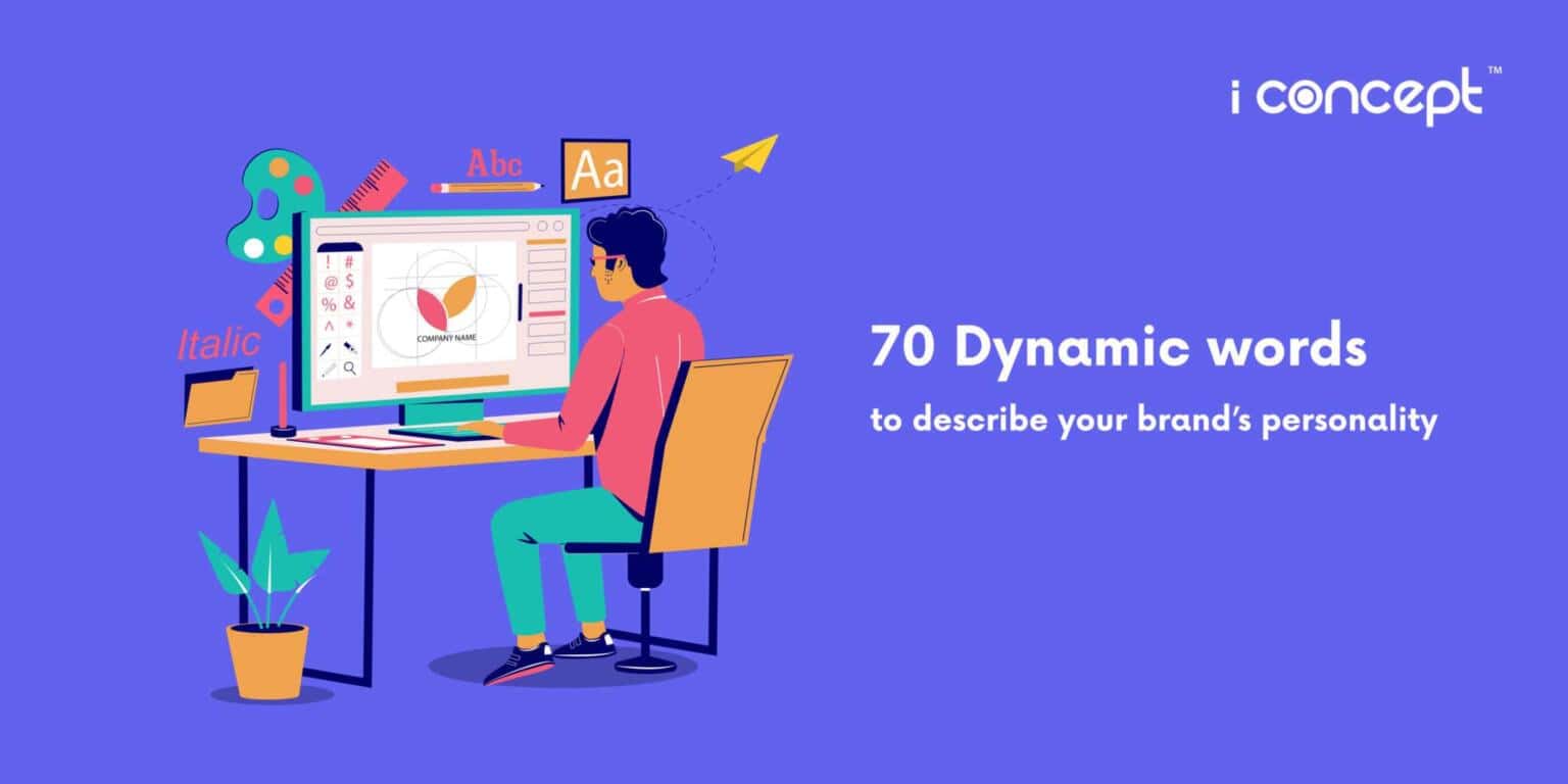 70 Dynamic words to describe your brand’s personality - I Concept ...