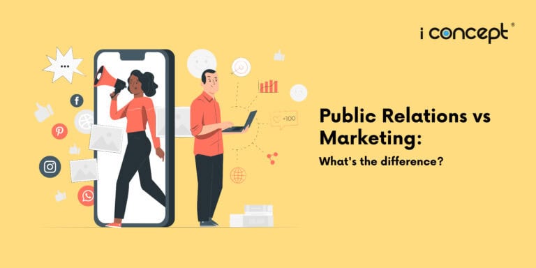 Public Relations vs Marketing: What’s the difference? - I Concept ...